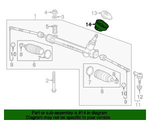 GM 42620007 Intermediate Steering Shaft Boot | Genuine GM & AC Delco ...