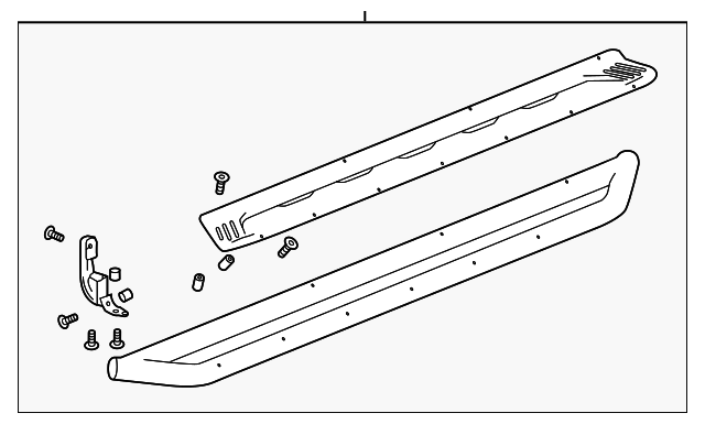 2019-2023 Chevrolet GM 84742421 Running Board Step | GM Outlet