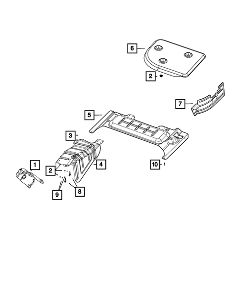 Exhaust System for 2016 Ram ProMaster City | TascaParts.com