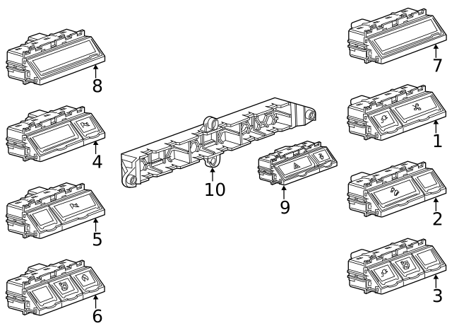 84482898 GM Multi Switch | GM Parts Store