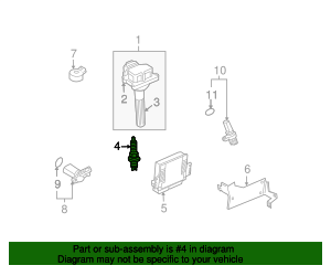 2000-2009 Nissan Spark Plug 22401-5M014 | OEM Parts Online