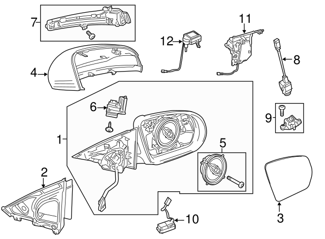 205-905-56-15 - Antenna 2015-2020 Mercedes-Benz | Mercedes-Benz USA Parts