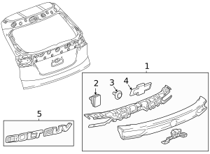 2020-2022 GM Applique Panel Stud 11602265 | GMPartsDirect.com