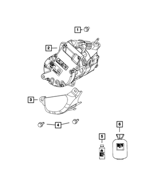 2020-2025 Jeep Air Conditioning Compressor 68376684AE | Mopar eStore
