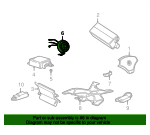 32341162111 - 1995-1999 BMW Slip Ring (32-34-1-162-111) | BMW of South ...