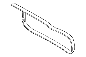 2016-2020 Volvo XC90 Weatherstrip 31402744 | TascaParts.com