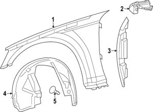 2015-2023 Dodge Charger Shield 68205937AH | Mopar Parts Canada
