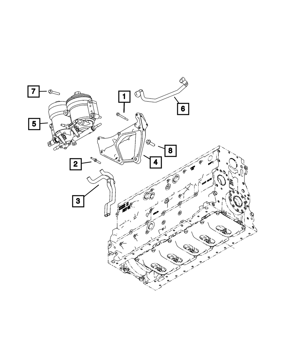 68677799AA - Fuel Filter 2025 Ram | Mopar Factory Parts