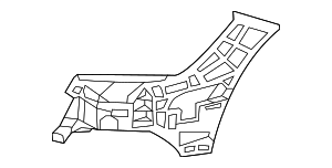 2012-2014 Mercedes-Benz Mount Panel 218-885-15-65 | MB OEM Parts