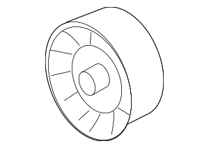 Genuine Idler Pulley for 2005-2009 Land Rover | Land Rover Part ...