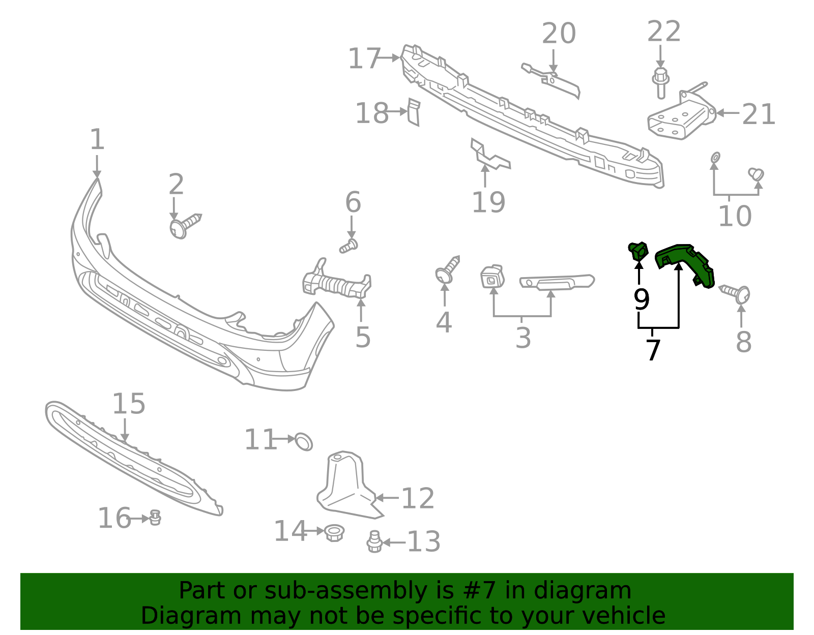 2022-2023 Hyundai Side Bracket 86614j9ba0 | Retail Performance Auto Parts