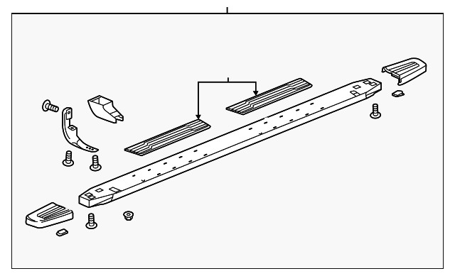84208261 - Running Board Step 2020-2024 GM | Chevrolet Parts Direct