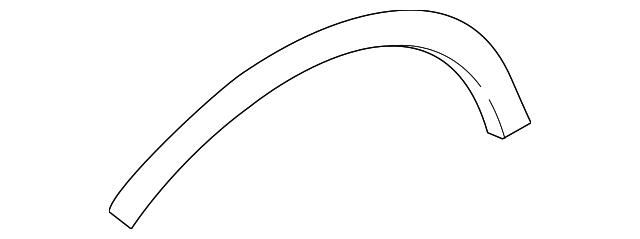 2021-2024 Nissan Kicks Wheel Opening Molding 63811-5RY0A | Nissan Parts ...