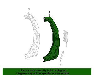 2007-2021 Toyota Tundra Side Panel 61611-0C070 | OEM Parts Online