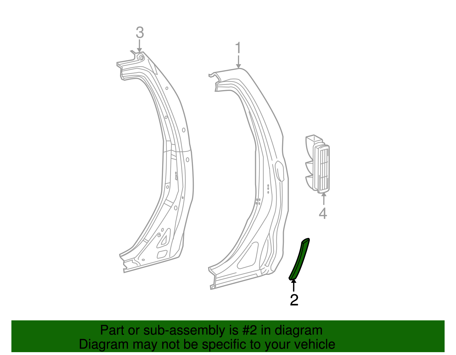 2007-2021 Toyota Tundra Stone Guard 58748-0C011 | Toyota Parts Center
