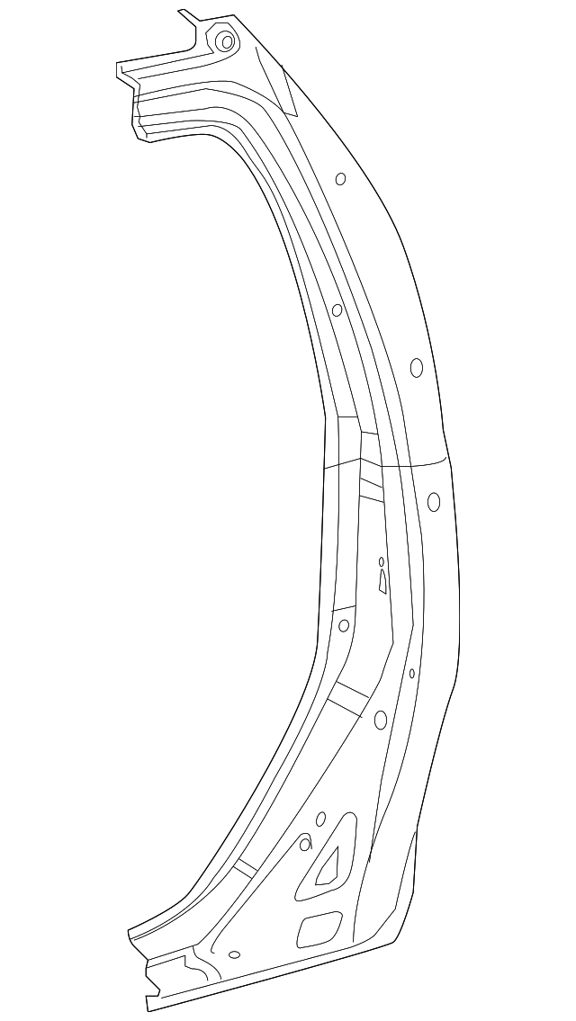 2014-2021 Toyota Tundra Inner Panel Assembly 61503-0C912 | Toyota Parts ...