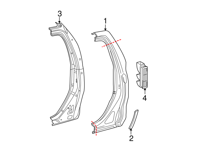61612-0C090 - Side Panel 2007-2021 Toyota Tundra | Longo Toyota Parts