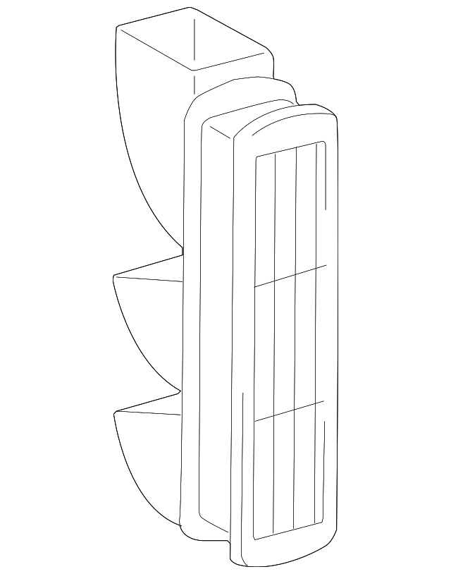 Genuine Toyota Vent Louver part# 62905-0C020 for 2007-2021 Toyota ...