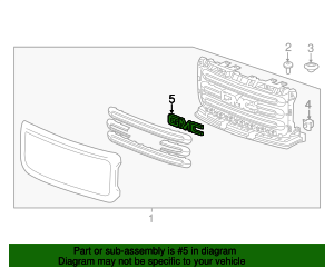 2015-2020 GMC Emblem 84674421 GM | GMPartsDirect.com
