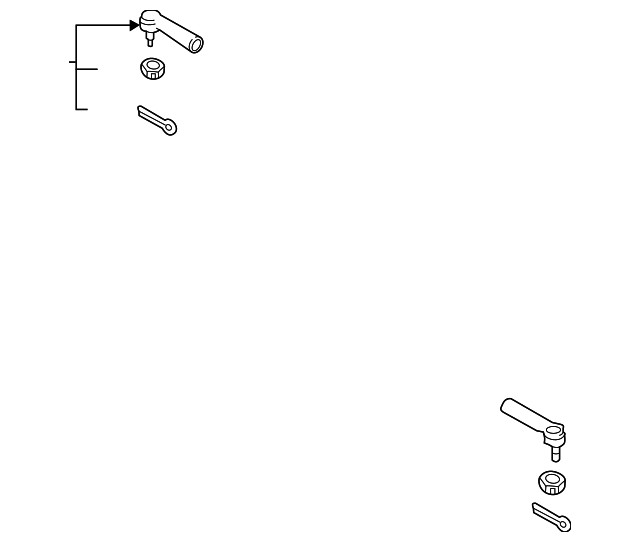 2017-2022 Nissan Titan Outer Tie Rod - Passenger Side (RH) D8520-4KH0A ...