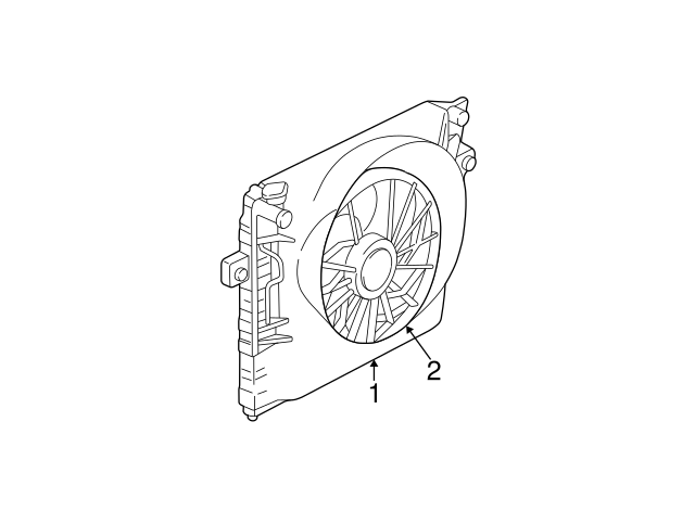 52079528AB - Engine Cooling Fan Assembly - 1999-2007 Jeep ...