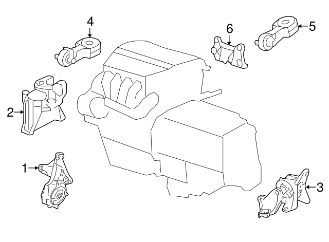 50880-T0A-A81 - Rod Torque (Upper) - 2012-2016 Honda CR-V | Genuine ...