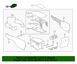 Genuine Toyota USB Port part# 85532-08040 for 2021-2024 Toyota ...