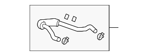 26710-2B780 - Vent Hose 2020-2023 Kia Forte | Kia.Parts Store