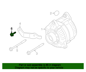 2005-2019 Nissan OEM NEW 2005-2019 Nissan Frontier Alternator Adjusting ...