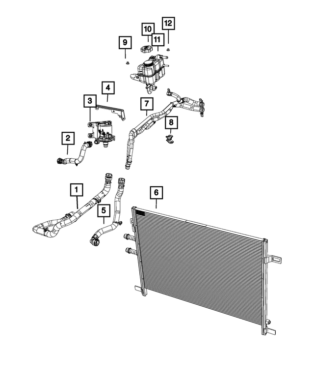 2018-2021 Jeep Grand Cherokee Auxiliary Coolant Pump 68306477AB | Mopar ...