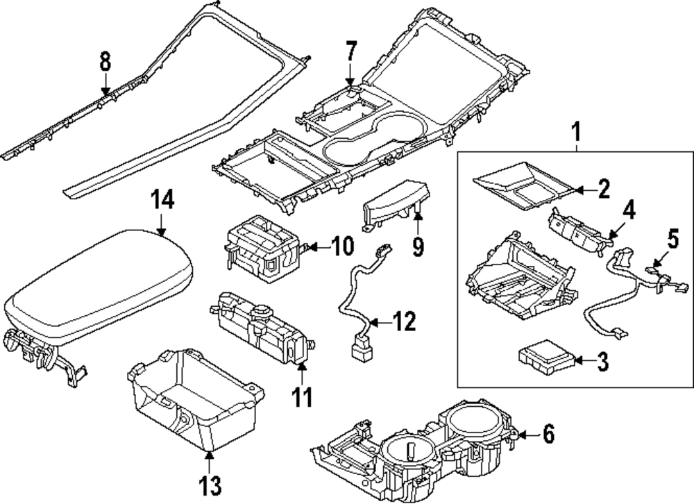 84650-L2DB0 - Upper Cover 2025 Kia K5 | Kia.Parts Store