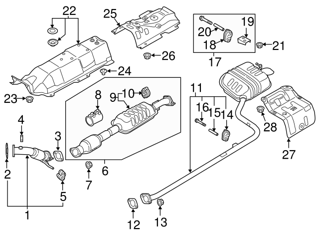 28751-2T000 - Gasket - 2002-2020 Kia | Kia Auto Parts