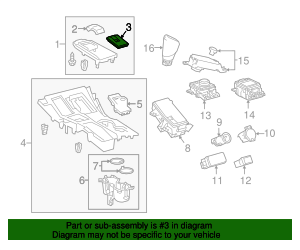 58925-78040-C1 - Console Lid - 2018-2021 Lexus | MyLexusParts