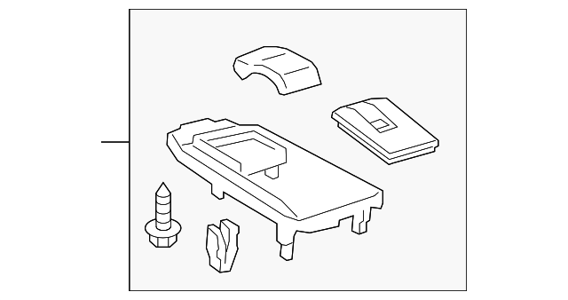 58920-78030-C1 - Armrest Assembly - 2016-2017 Lexus | My L Parts