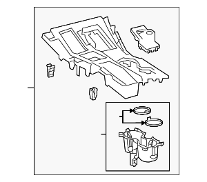 2015-2017 Lexus Upper Panel 58805-78011-D0 | OEM Parts Online