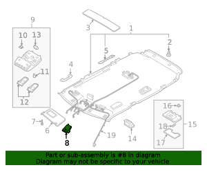 85235-A9000HGC - Holder 2020-2021 Kia Soul | Kia.Parts Store