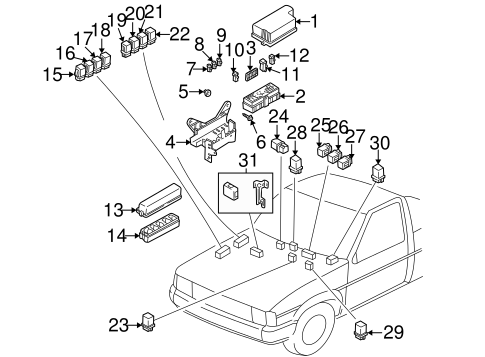 2002 nissan xterra parts store