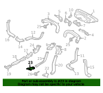 2019-2022 Volvo Rear Duct 31469764 | TascaParts.com