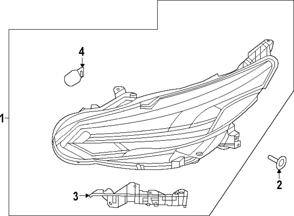 26010-6LY5A - 2023-2025 Nissan Sentra - Composite Assembly | World OEM ...