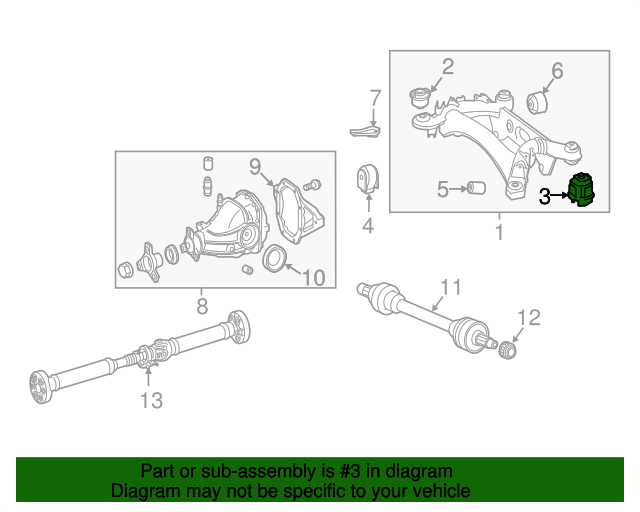 2007-2018 Mercedes-Benz Ssp Sub-Frame Carrier 204-350-02-75 | Mercedes ...
