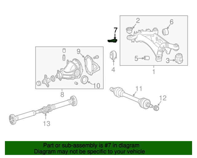 2014-2018 Mercedes-Benz Suspension Crossmember Stop 212-352-22-00 ...