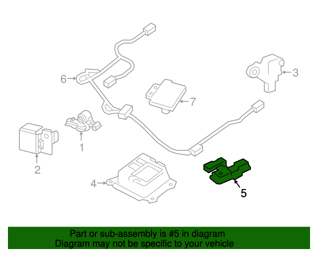 98853-3JA0A - Occupant Sensor - 2013-2020 Nissan | Conicelli Nissan