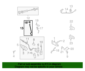 1993-2011 Ford Ranger Control Rod - Driver's Side (LH) F37Z-1021853-A ...