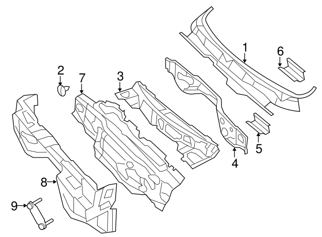 68095929AA - Panel - 2013-2022 Ram | Mopar Parts Canada