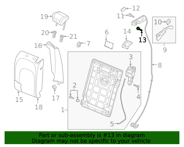 4G9-885-949-4PK - Actuator Cap 2019-2024 Audi | Audi OEM Parts