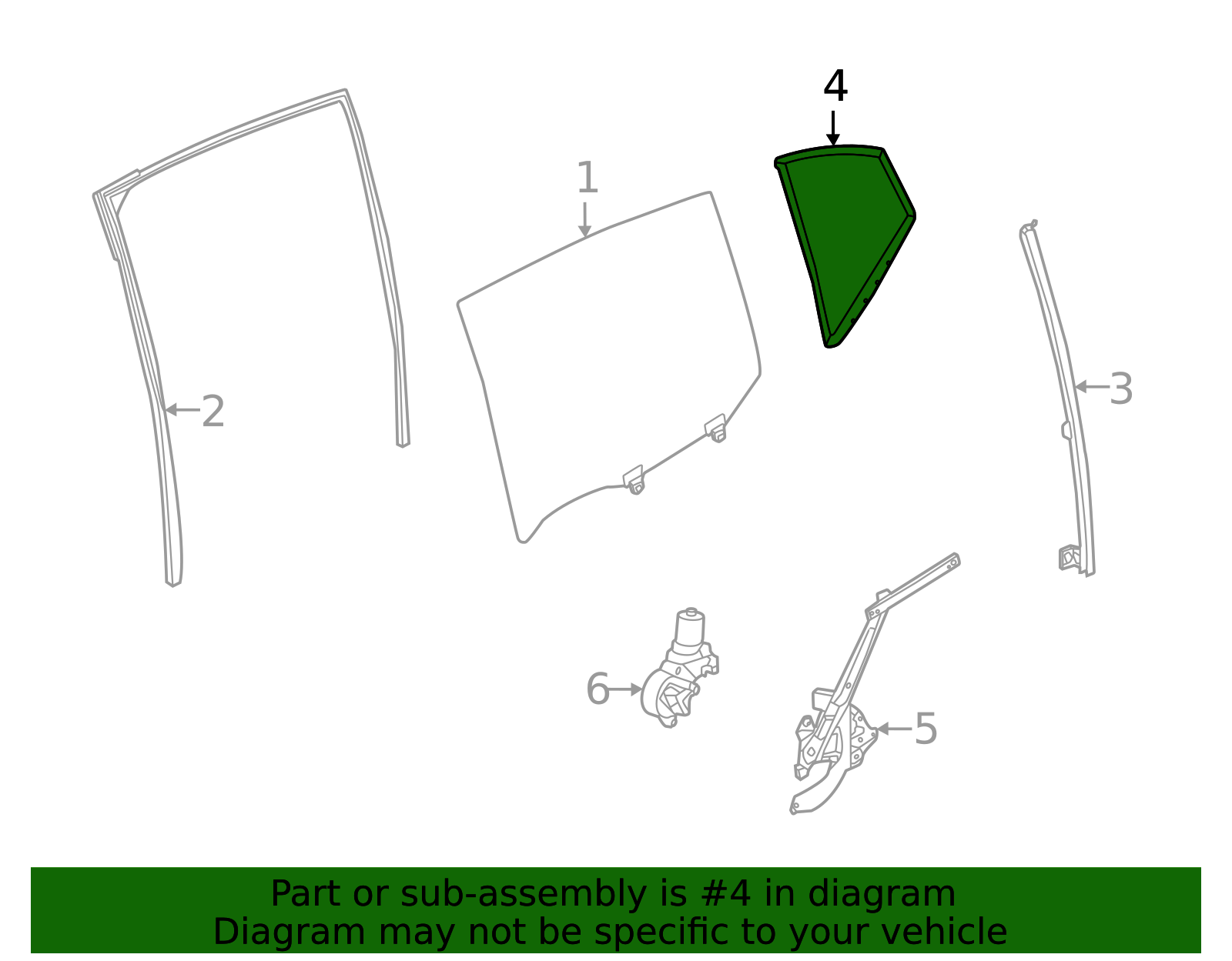 2020-2024 Nissan Sentra Fixed Glass 82221-6LE0A | Ziegler Nissan of ...