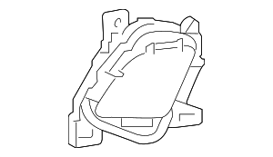 81490-0E020 - Reflector Panel - 2014-2019 Toyota Highlander | OEM ...