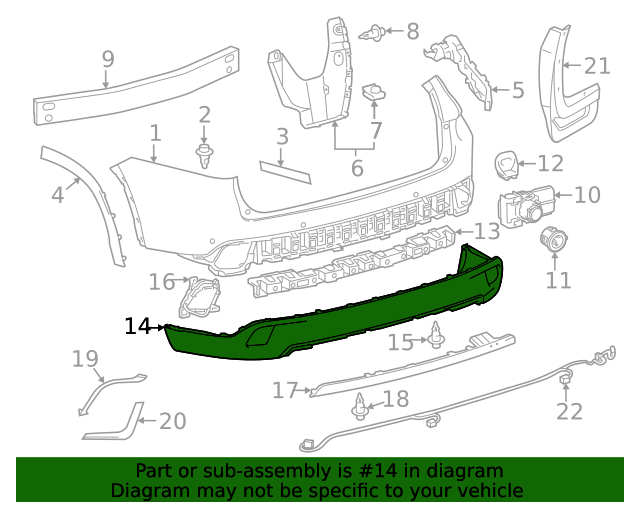 52169-0E070 - Lower Trim Panel - 2014-2019 Toyota Highlander | Nucar ...