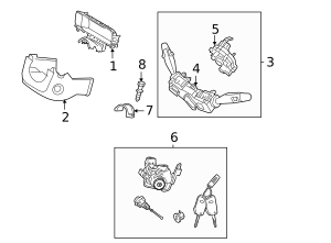 934C2-P4050 - Multi-Function Switch 2021-2023 Kia Sorento | Kia.Parts Store