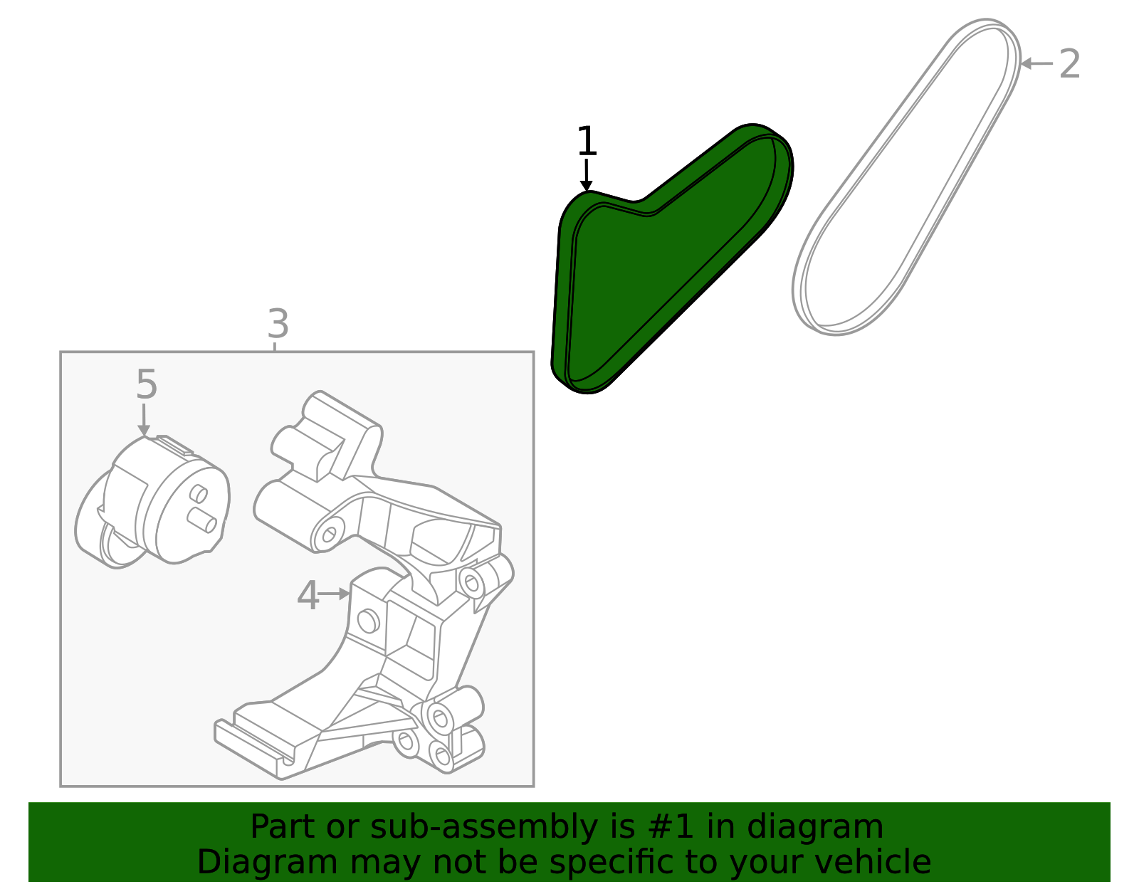 2021-2025 Kia Serpentine Belt 25212-2S000 | Retail Performance Auto Parts